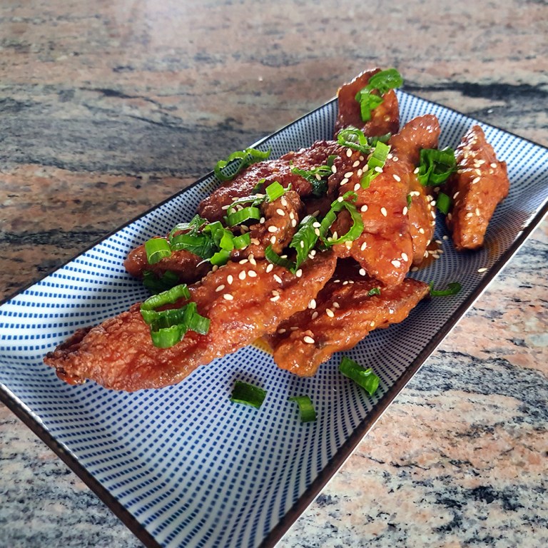 Hot Mango Crispy Chicken – Nom Num Nyum