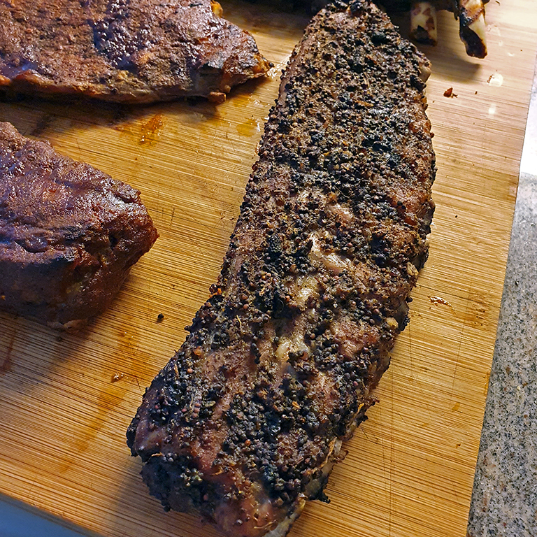 Black Pepper Oven baked Ribs – Nom Num Nyum